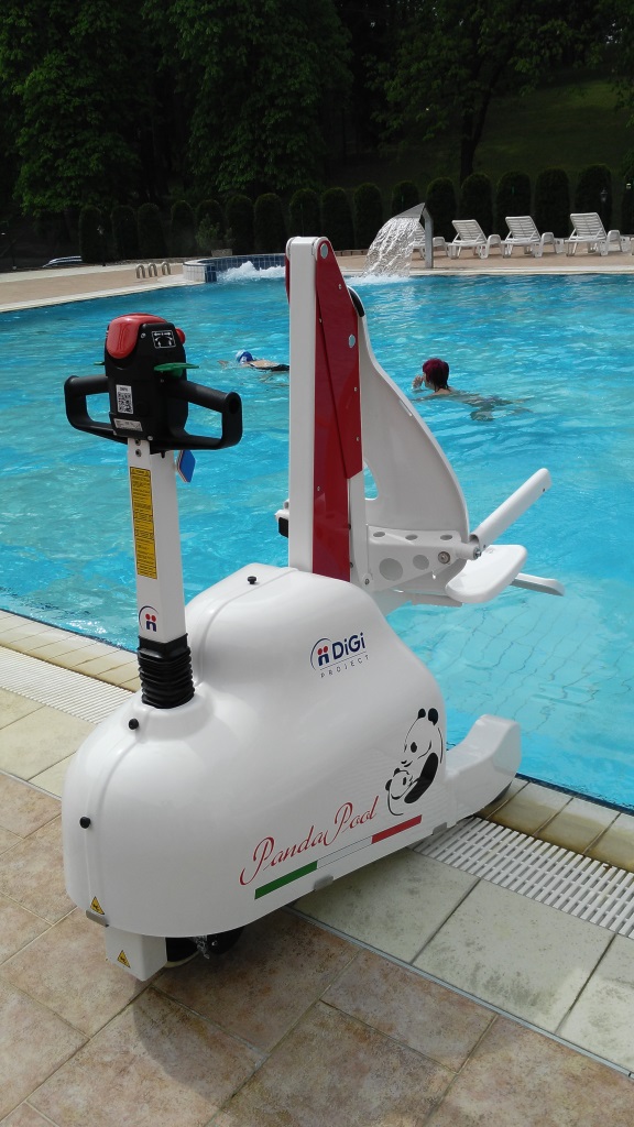 Fotogaléria - BluOne.sk - Mobilné bazénové zdviháky a výťahy