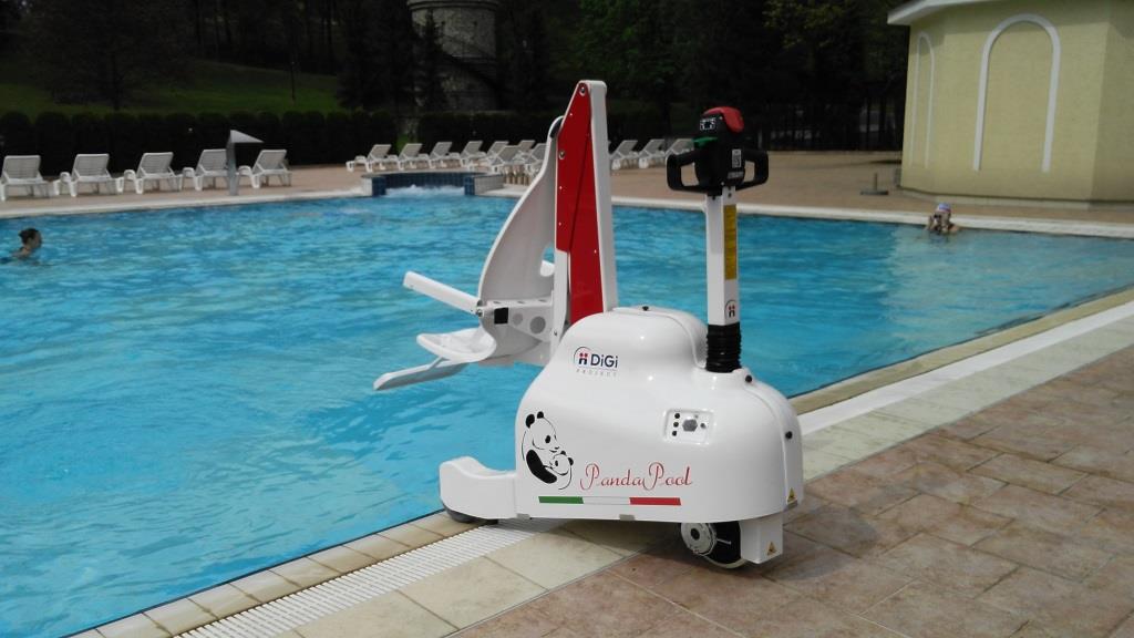 Fotogaléria - BluOne.sk - Mobilné bazénové zdviháky a výťahy