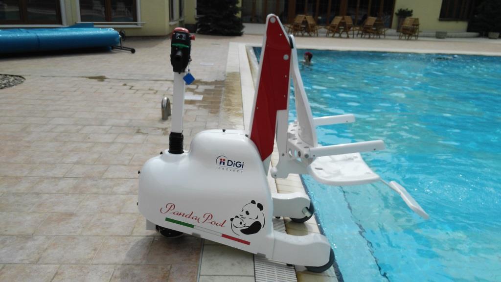 Fotogaléria - BluOne.sk - Mobilné bazénové zdviháky a výťahy