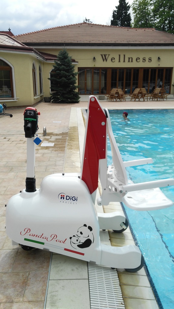 Fotogaléria - BluOne.sk - Mobilné bazénové zdviháky a výťahy